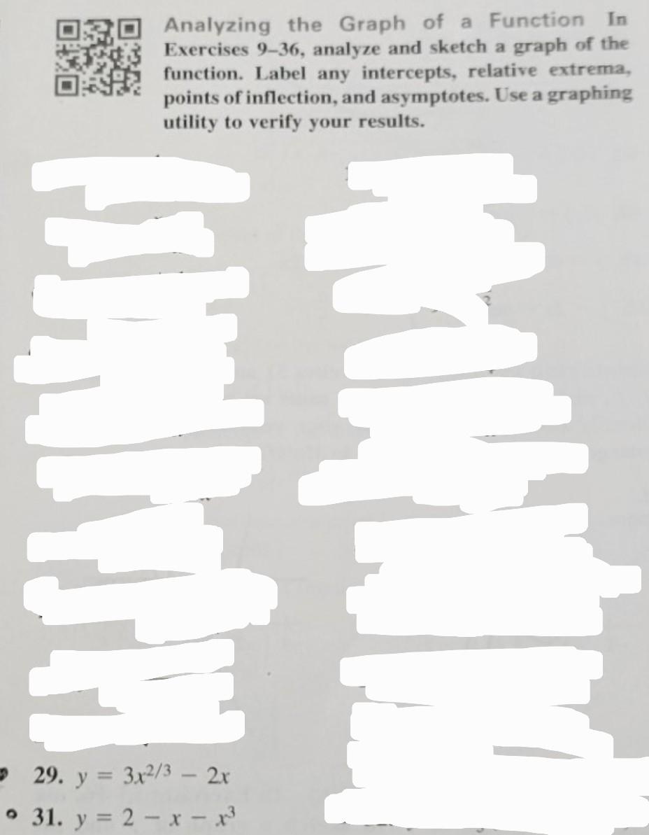 Solved Analyzing the Graph of a Function In Exercises 9-36, | Chegg.com