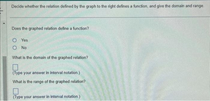 [Solved]: Decide whether the relation defined by the graph