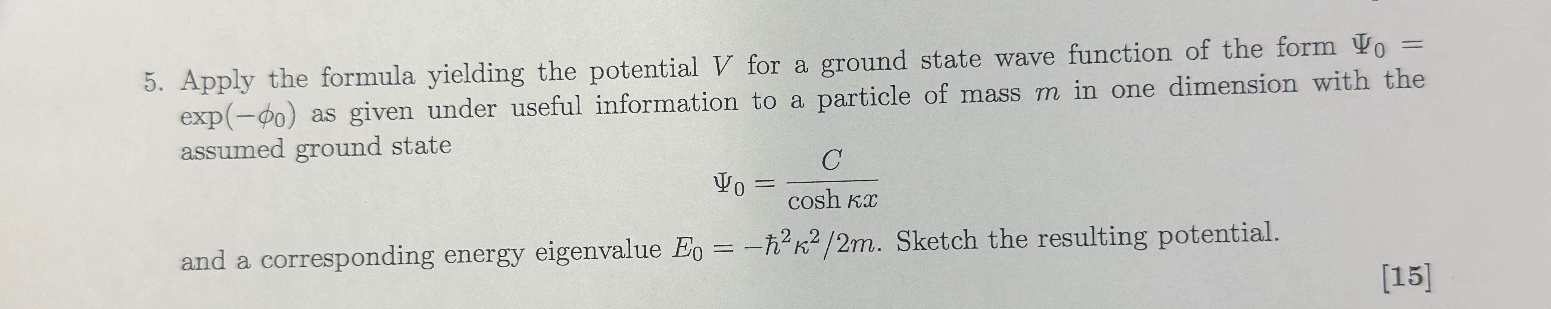 Solved Apply the formula yielding the potential V ﻿for a | Chegg.com