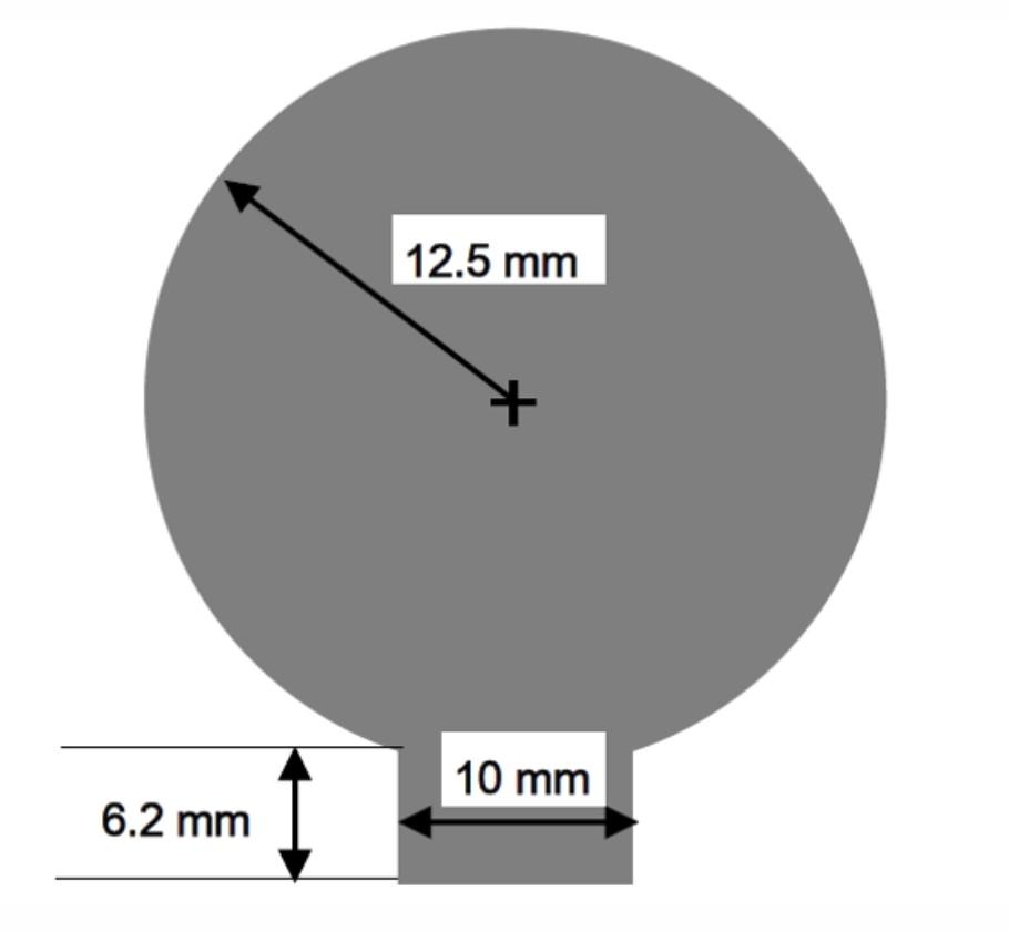 Solved The casting of the 2mm thick object below shown in | Chegg.com