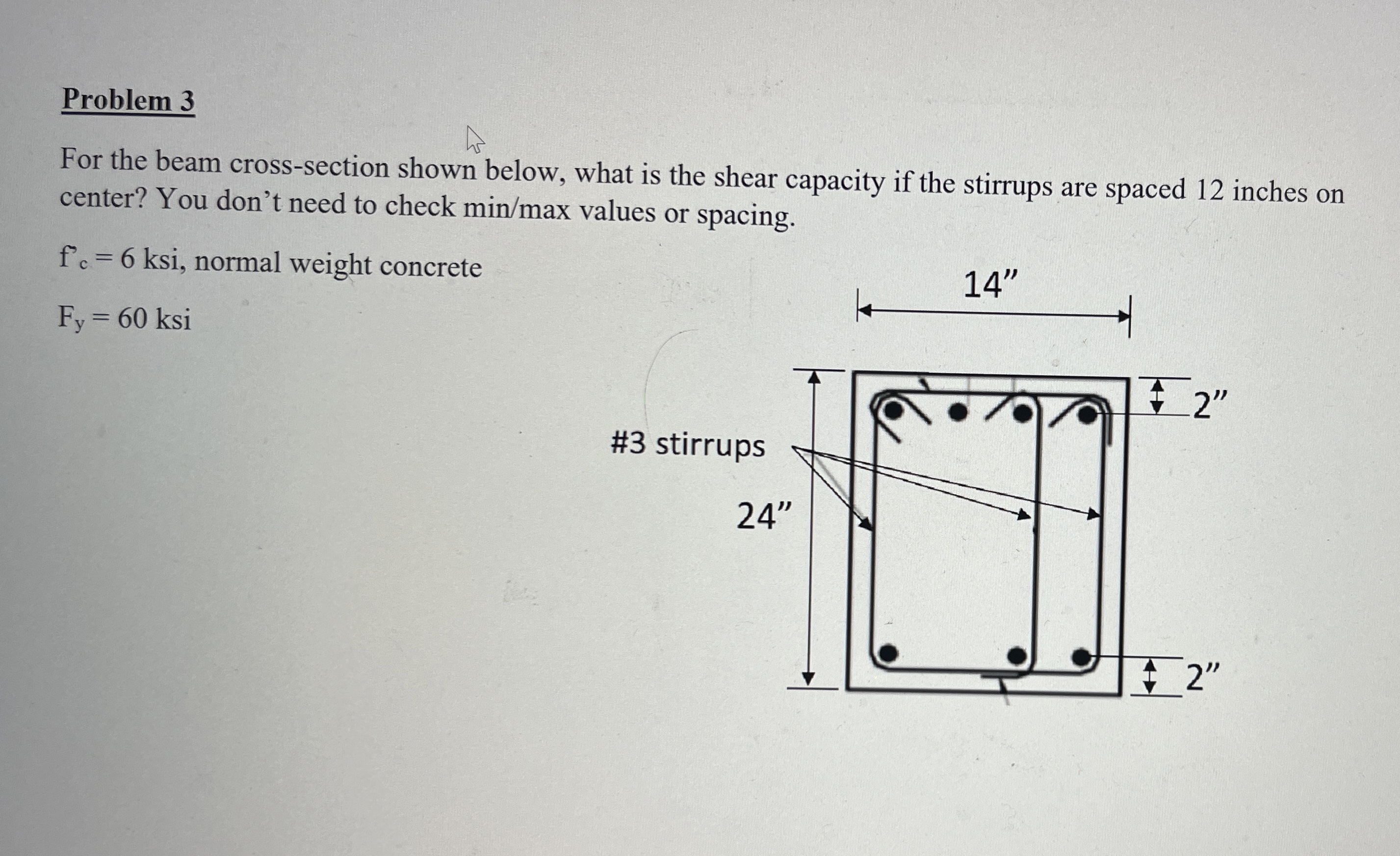 Solved Problem 3For the beam cross-section shown below, what | Chegg.com Solved Problem 3For the beam cross-section shown below, what | Chegg.com