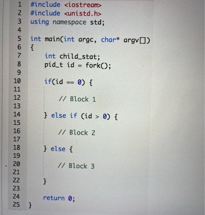 Solved The block one and two and three have the same | Chegg.com
