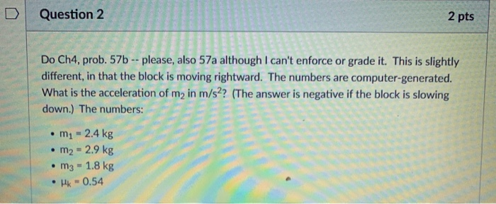 Solved This is all one problem. The first picture shows the | Chegg.com