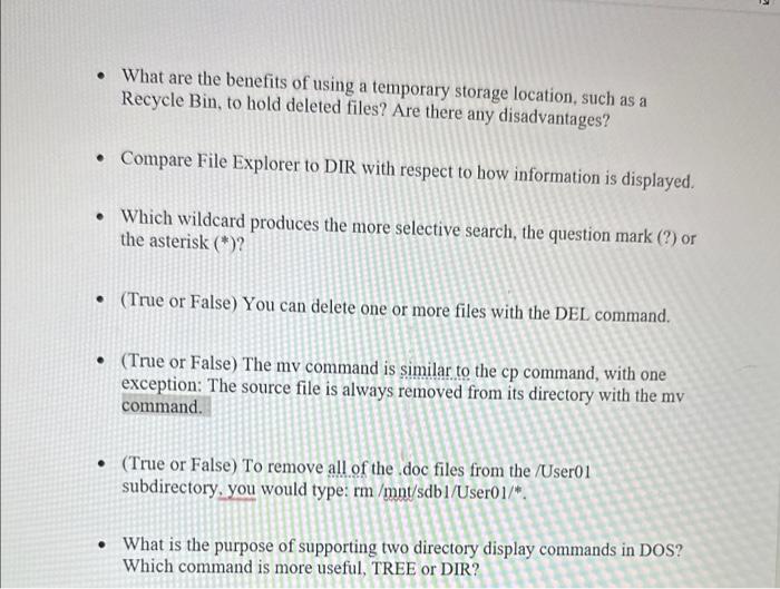 Solved - What are the benefits of using a temporary storage | Chegg.com