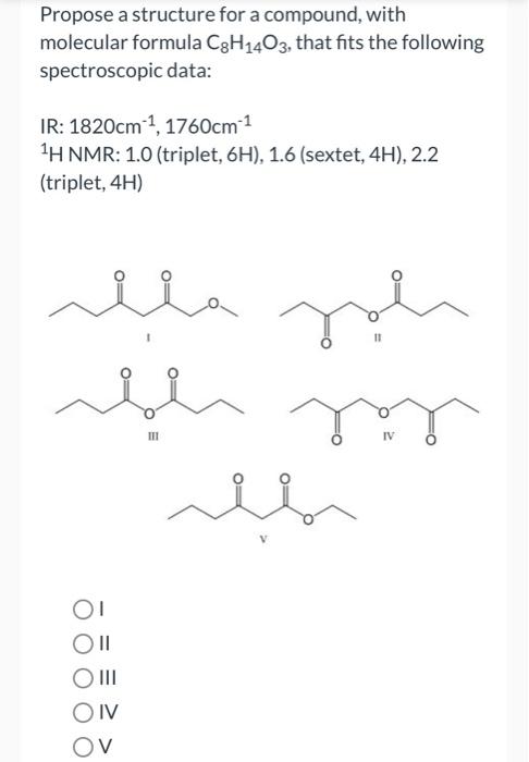 Solved A compound with a molecular formula C9H1002 has the | Chegg.com