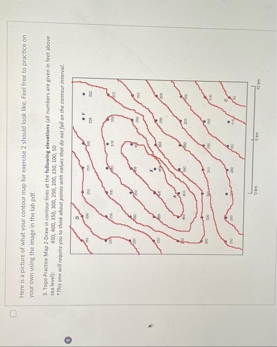 Solved Here is a picture of what your contour map for | Chegg.com