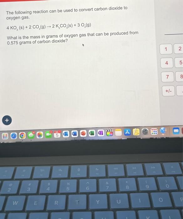 Solved The following reaction can be used to convert carbon | Chegg.com