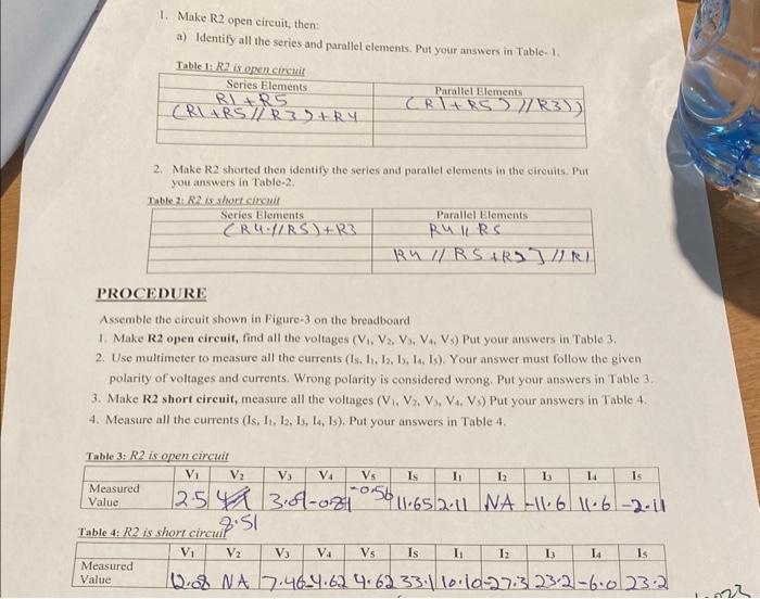Solved make the circuit using cadence-spice for R2 open | Chegg.com