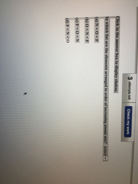 Solved 3 attempts left Check my work Click in the answer box | Chegg.com