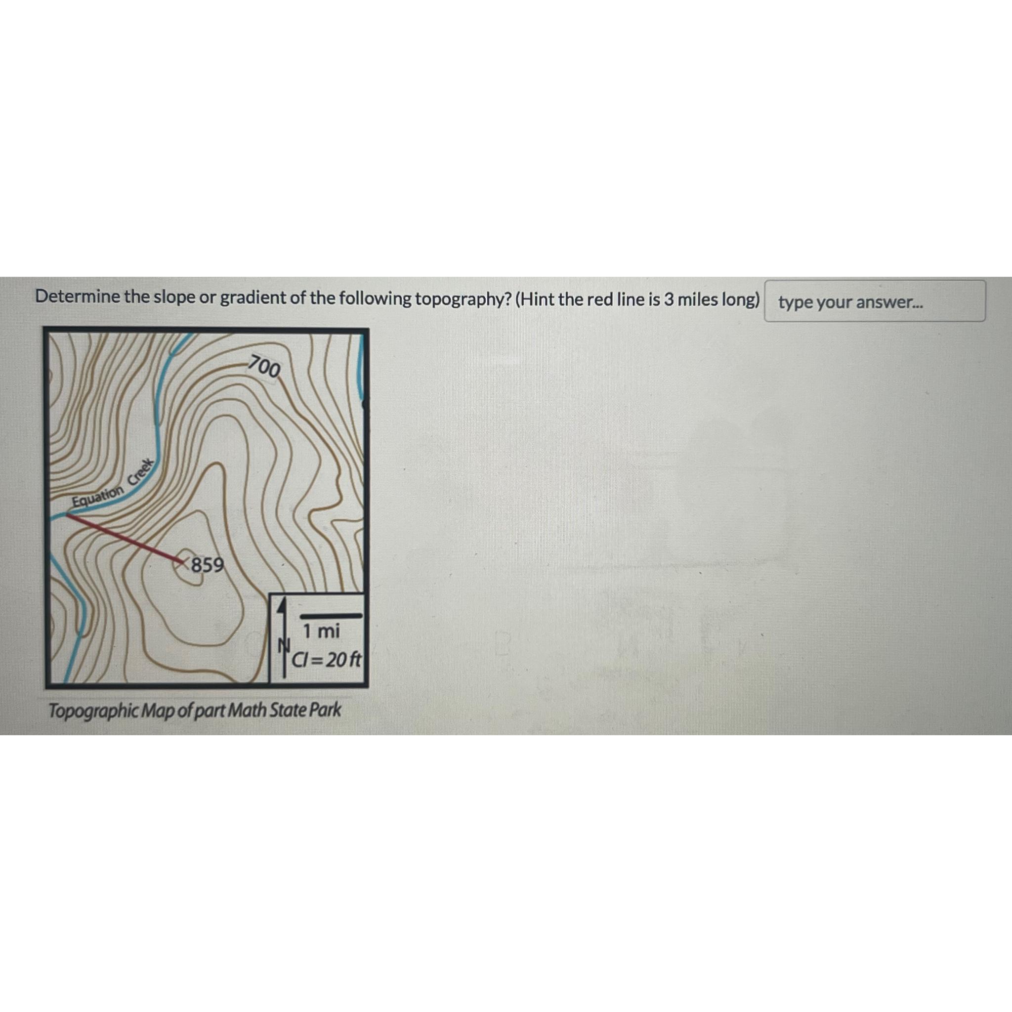 Solved Determine the slope or gradient of the following | Chegg.com