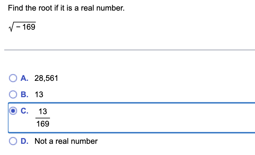 Solved Find the root if it is a real | Chegg.com
