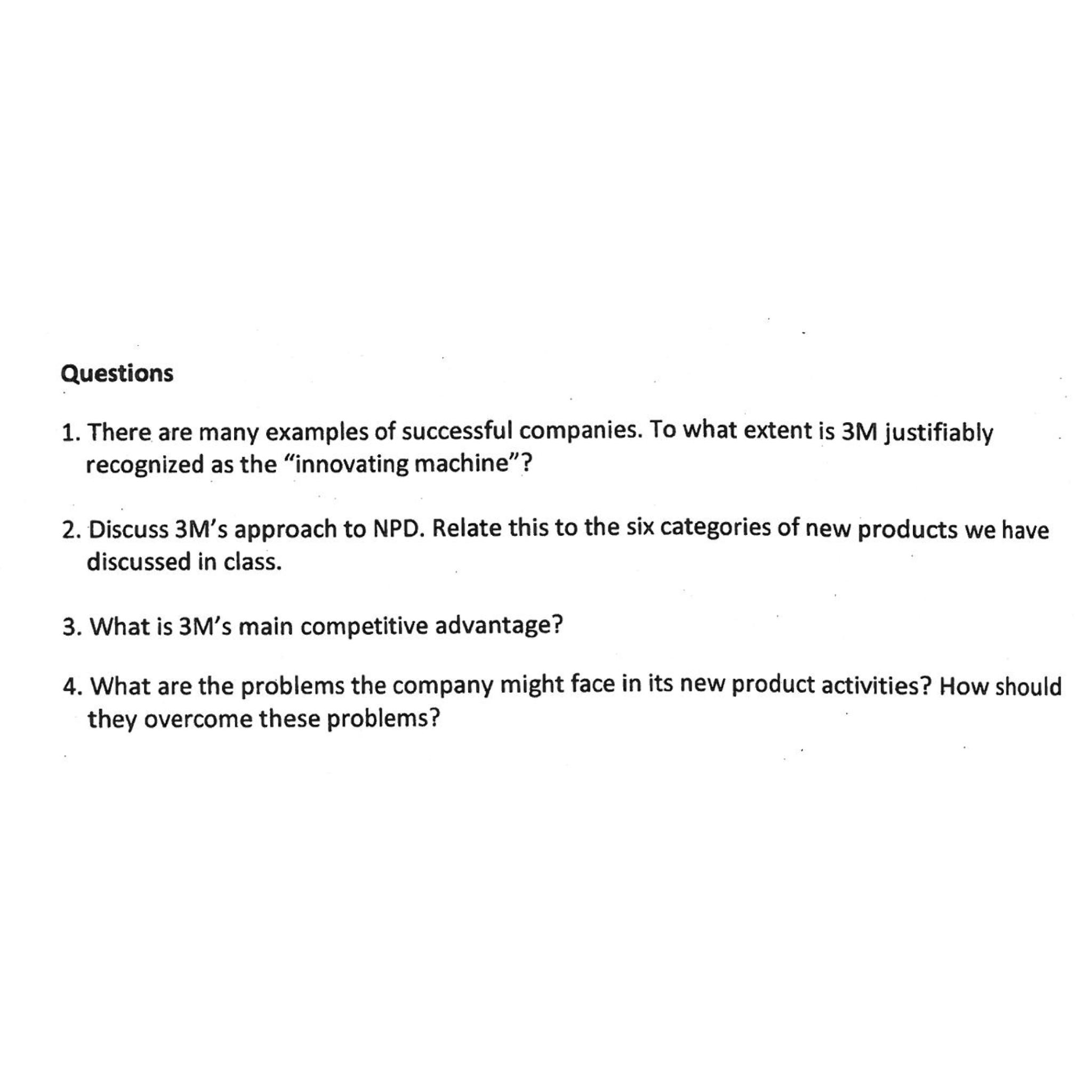 Solved QuestionsThere are many examples of successful | Chegg.com