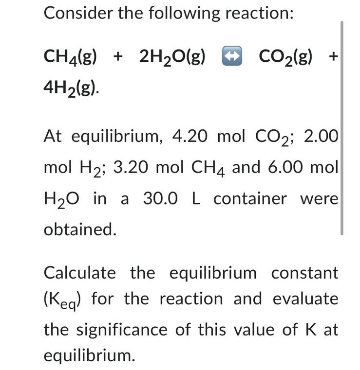 Solved Consider the following | Chegg.com