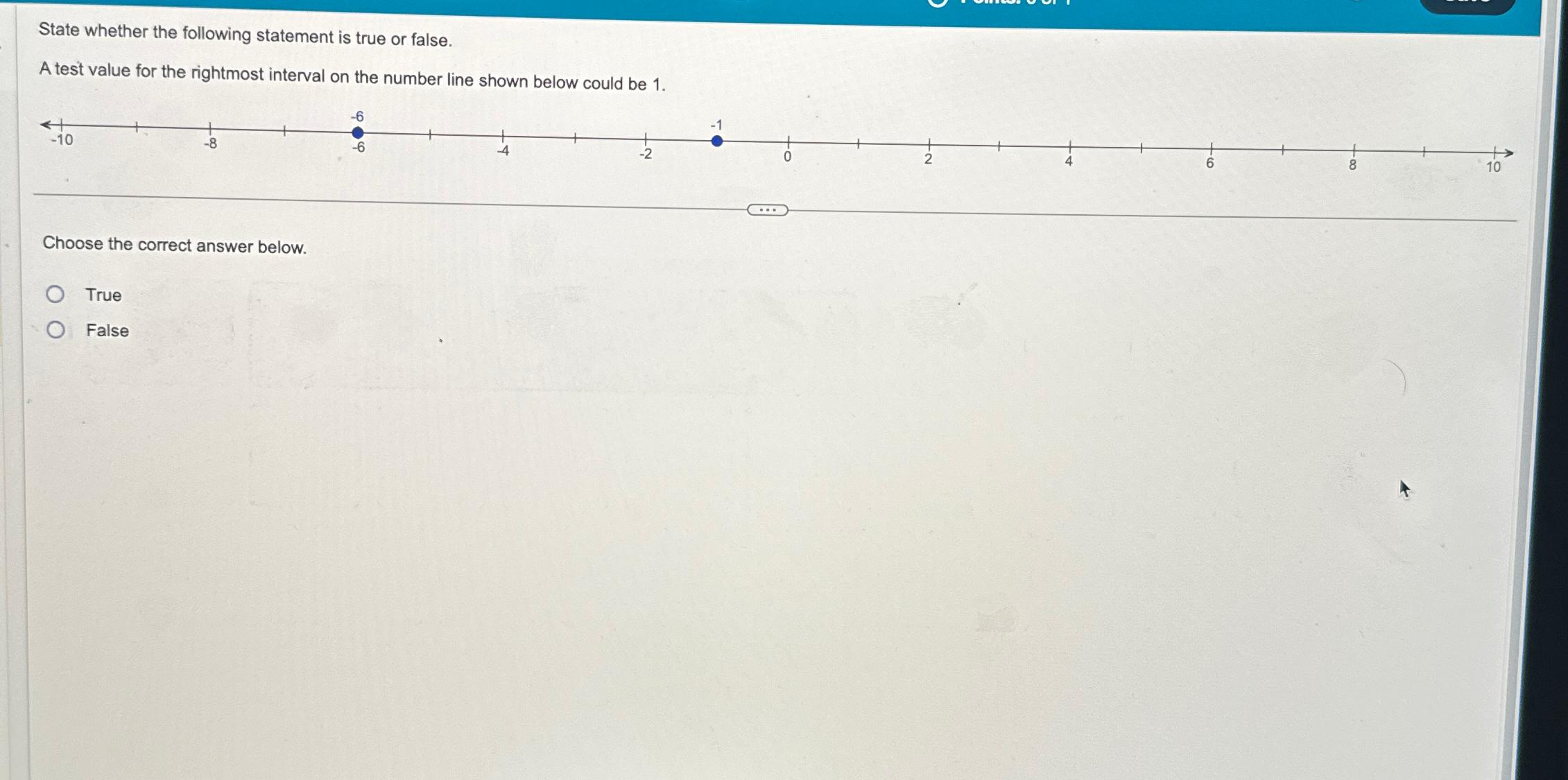 Solved State whether the following statement is true or | Chegg.com