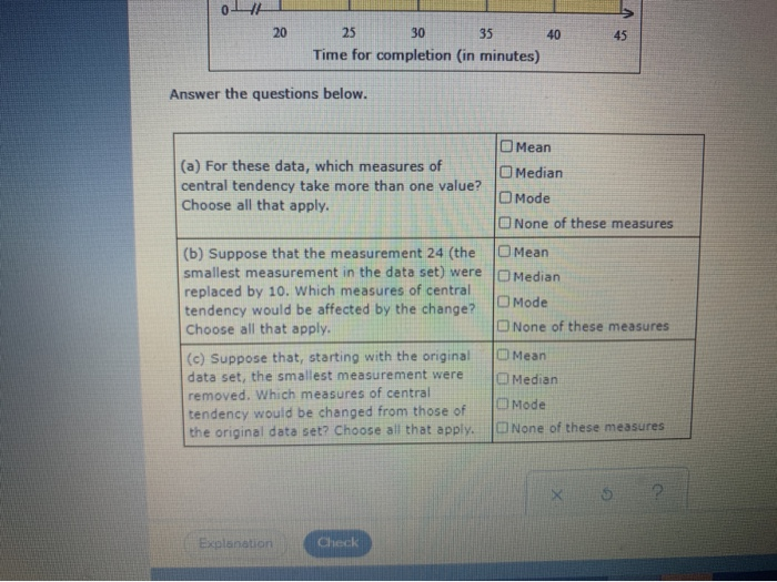 Solved Meon, median, and mode: An intelligence test that has | Chegg.com