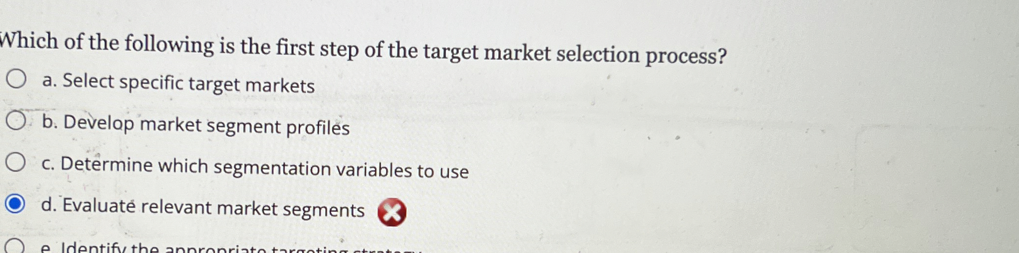 Solved Which of the following is the first step of the | Chegg.com