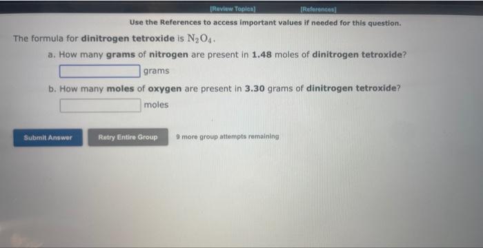 Solved Use the References to access important values if | Chegg.com