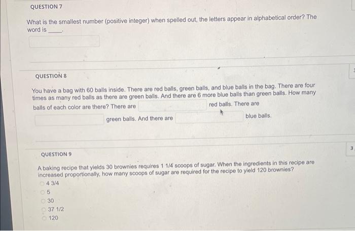 Solved What is the smallest number (positive integer) when | Chegg.com