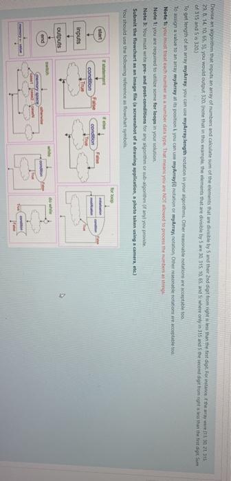 Solved draw flow charts for these two problems using | Chegg.com
