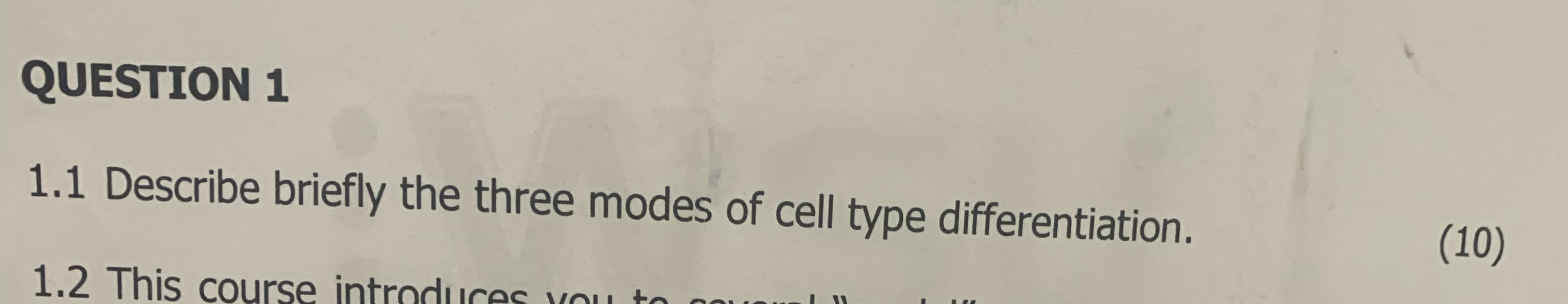 Solved QUESTION 11.1 ﻿Describe briefly the three modes of | Chegg.com