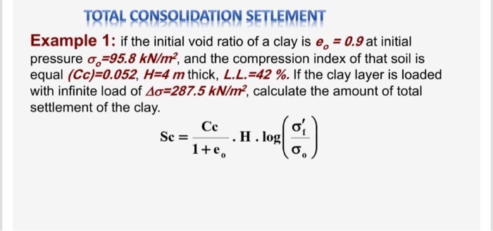 Solved TOTAL CONSOLIDATION SETLEMENT Example 1: if the | Chegg.com