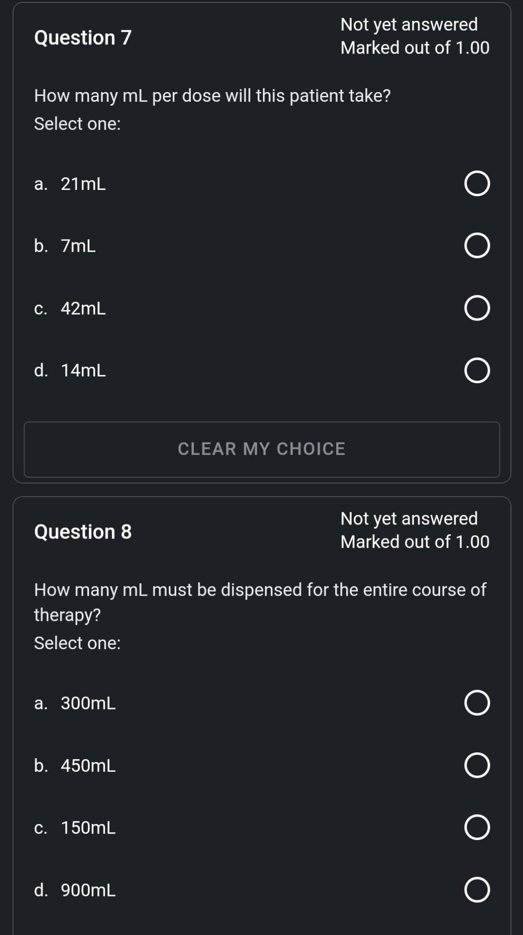Solved Question 2 Marked out of 1.00 Which of the following | Chegg.com