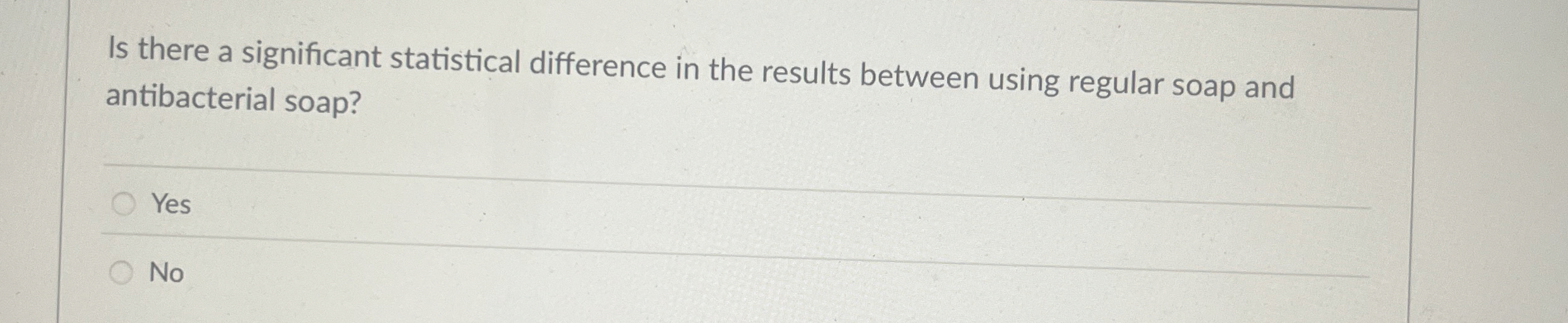 Solved Is there a significant statistical difference in the | Chegg.com