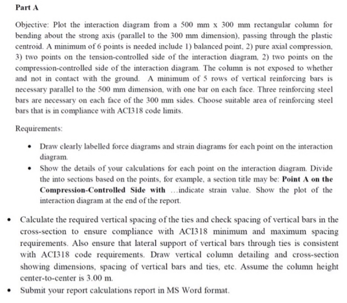 Part A Objective: Plot the interaction diagram from a | Chegg.com