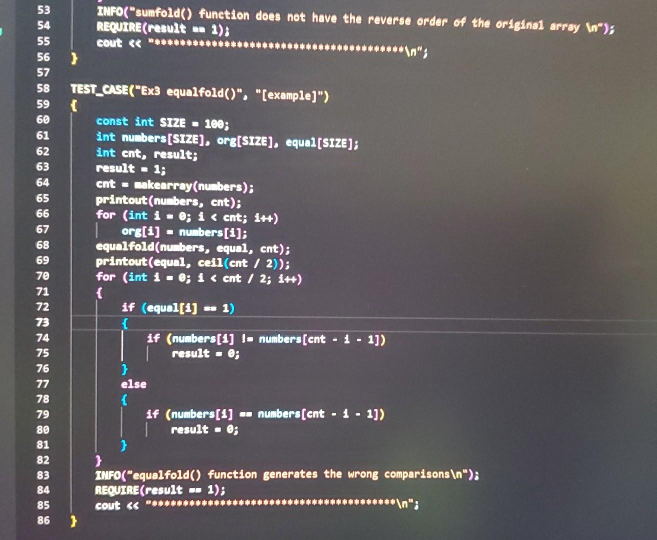 Solved Programming Lab 7-3 : foldingREovic(rasmit e 1) TBst | Chegg.com