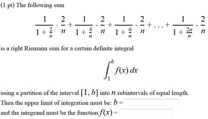 Solved The following sum is a right Riemann sum for a | Chegg.com