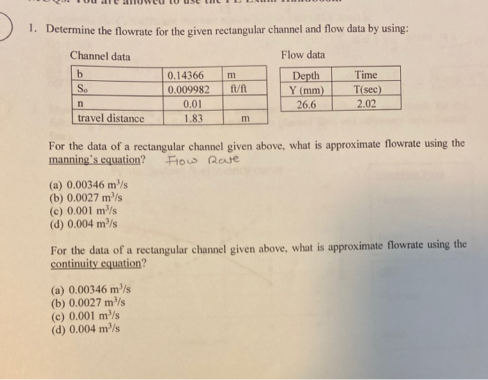 Solved W Touar alweu lU use CID Dum 1. Determine the | Chegg.com