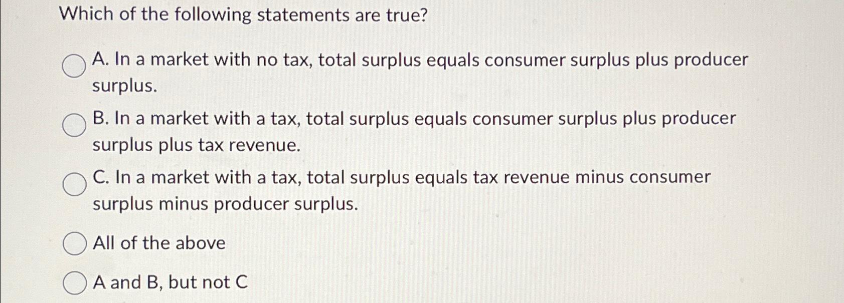 Solved Which of the following statements are true?A. ﻿In a | Chegg.com