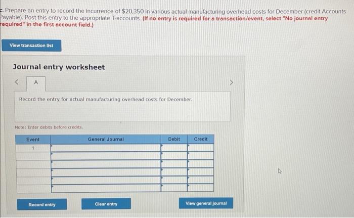 Solved 9. Prepare an entry to record the incurrence of | Chegg.com