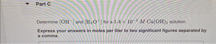 Solved For each strong base solution, determine | Chegg.com