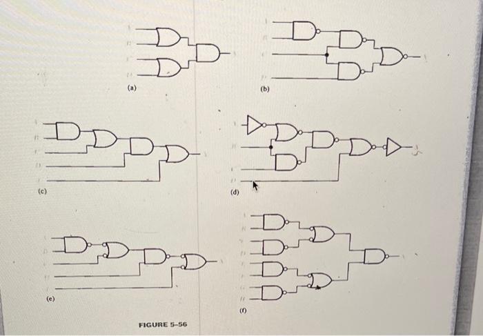 Solved 4 Write The Output Expression For Each Circuit As It 7584