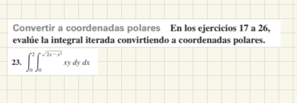 Solved Convertir a coordenadas polares En los ejercicios 17 | Chegg.com