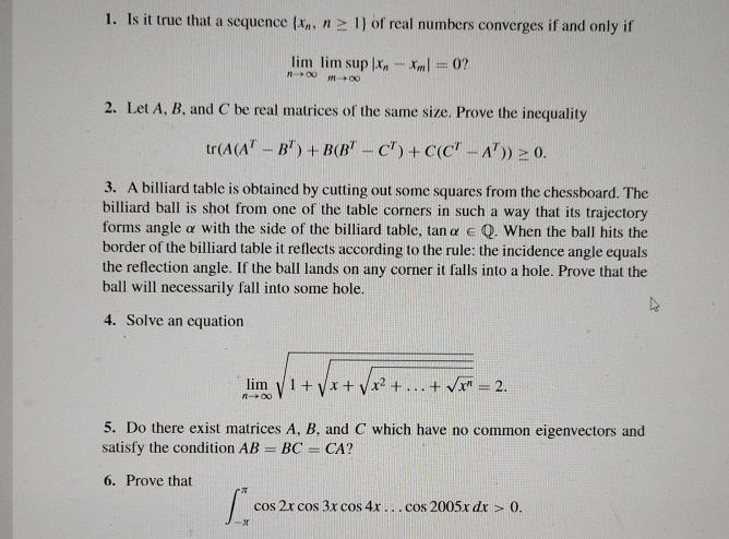 Solved SOLVE ALL, SOLVE ALL , ﻿SOLVE ALL , ﻿SOLVE ALLt true | Chegg.com