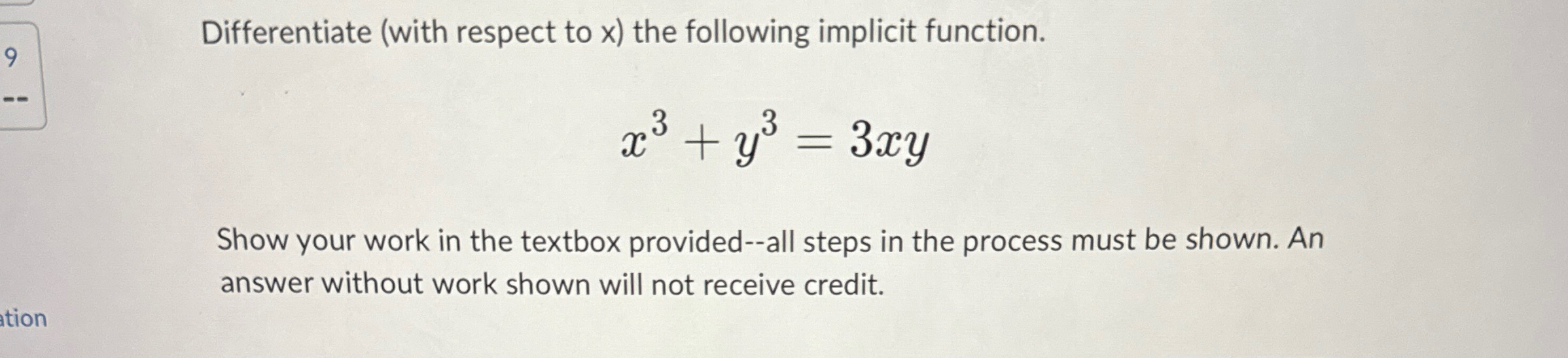 Solved Differentiate (with respect to x ) ﻿the following | Chegg.com