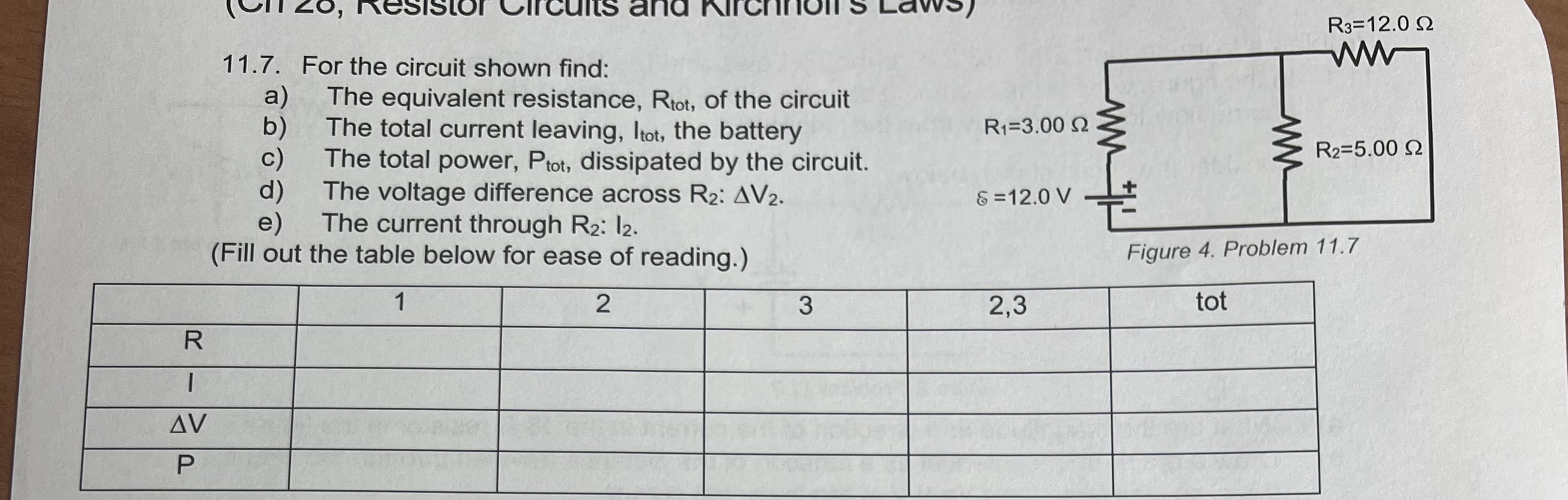 Solved For the circuit shown find:a) ﻿The equivalent | Chegg.com