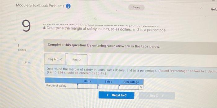 Solved Problem: Module 5 Textbook Problem 9 Learning | Chegg.com