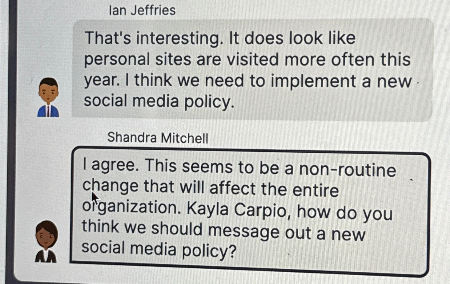 Solved Ian JeffriesThat's interesting. It does look like | Chegg.com