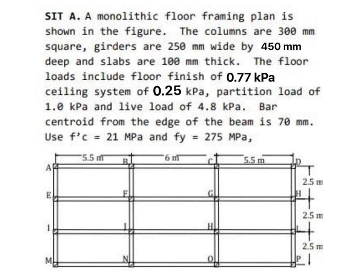 Solved calculte the following:total factored floor load in | Chegg.com Solved calculte the following:total factored floor load in | Chegg.com