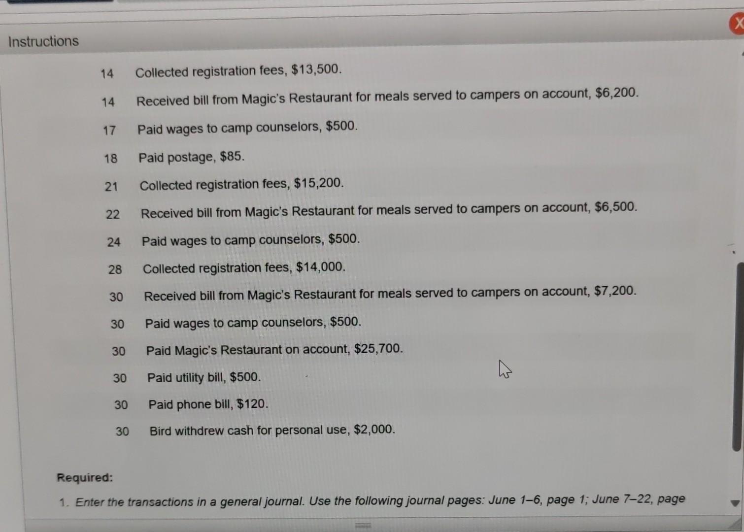 Solved Barry Bird opened the Barry Bird Basketball Camp for | Chegg.com