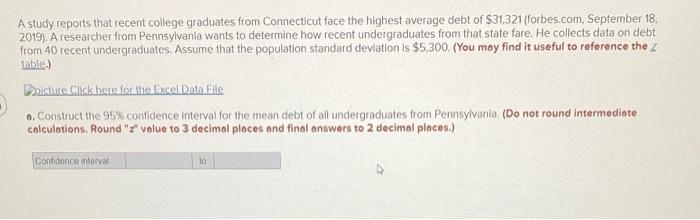 Solved A study reports that recent college graduates from | Chegg.com