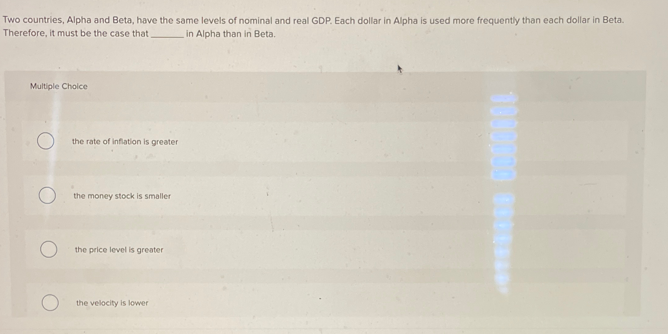 Solved Two countries, Alpha and Beta, have the same levels | Chegg.com