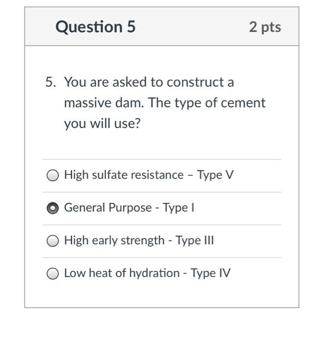 Solved Question 5 2 pts 5. You are asked to construct a | Chegg.com Solved Question 5 2 pts 5. You are asked to construct a | Chegg.com