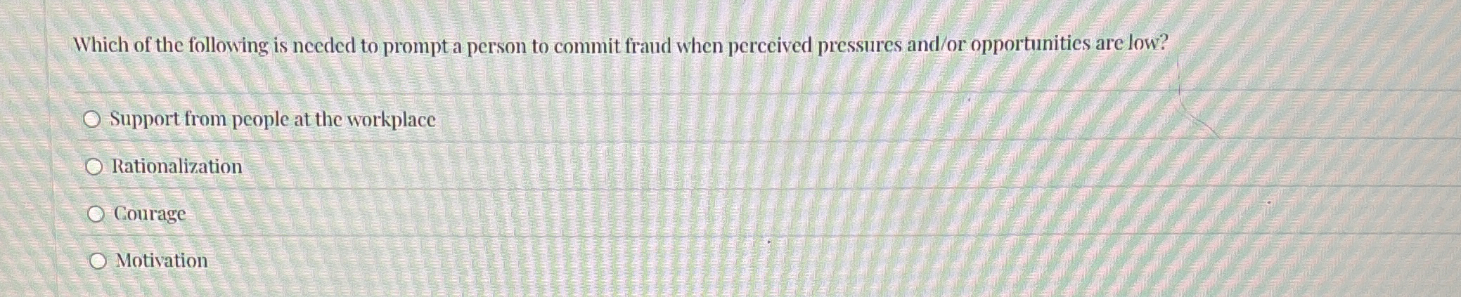 Solved Which of the following is needed to prompt a person | Chegg.com