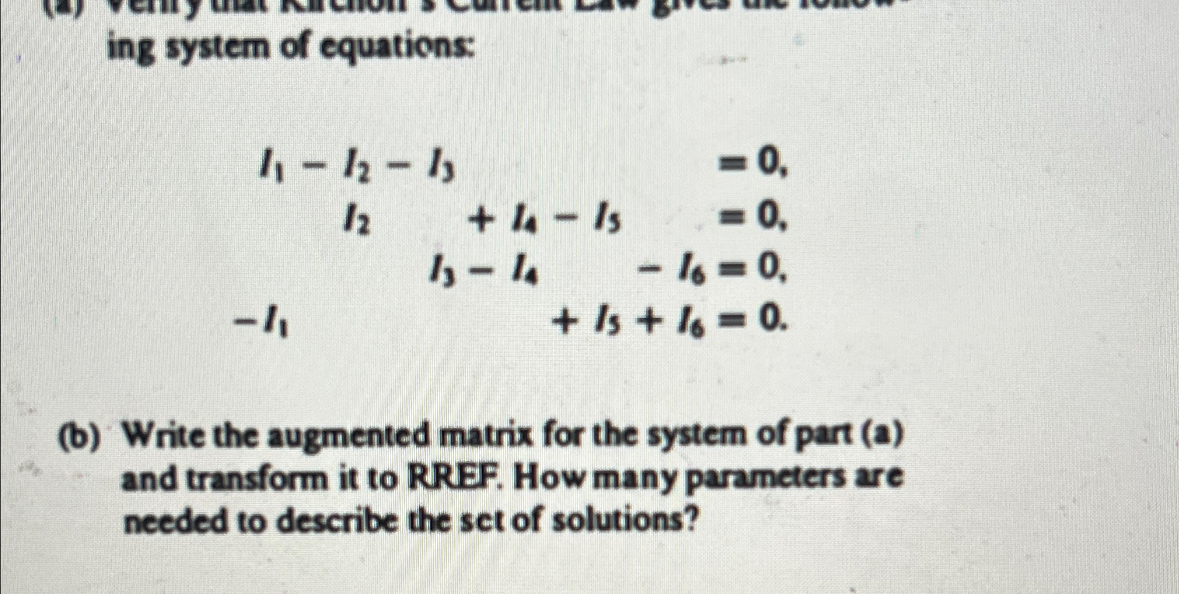 Solved ing system of | Chegg.com