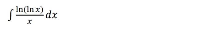 Solved ∫xln(lnx)dx | Chegg.com