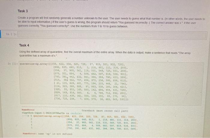 Solved Task 3 Create A Program Will First Randomly Generate 5673